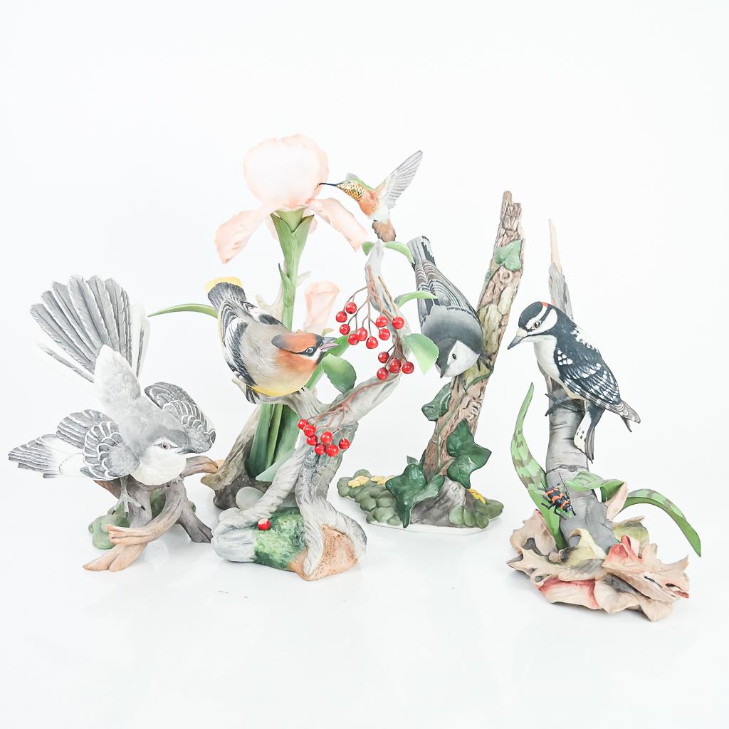 Five Large Boehm Birds