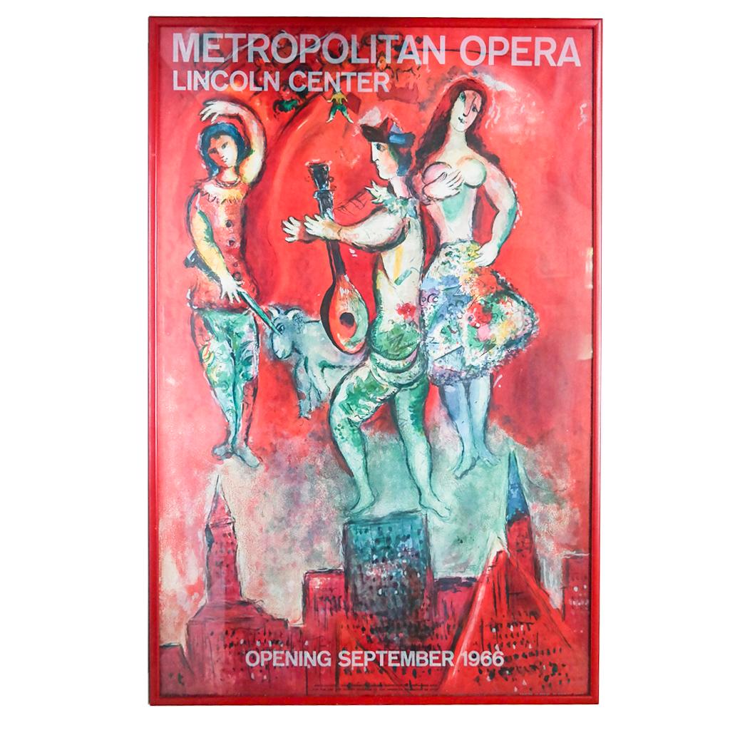 Marc Chagall: Lincoln Center Litho Poster