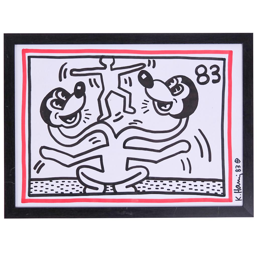 Keith Haring: Untitled Marker On Paper