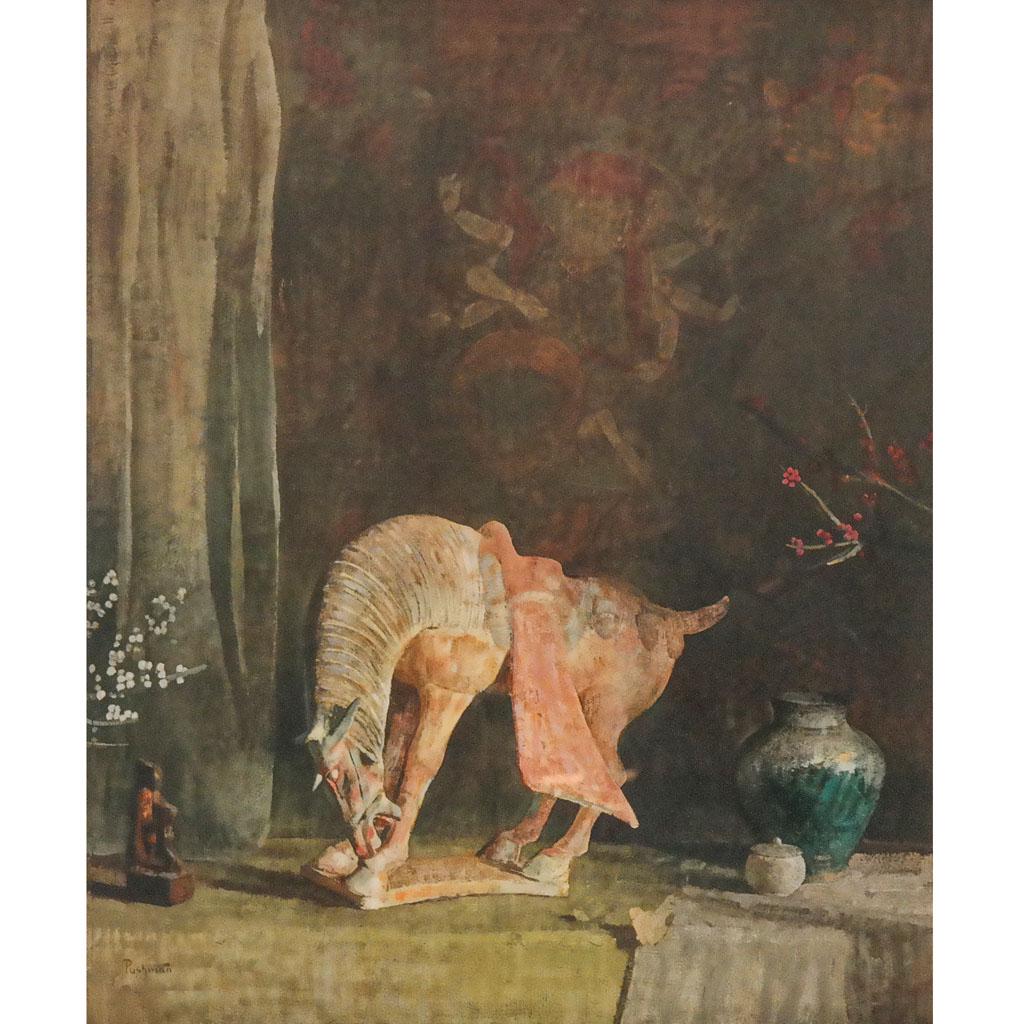 Hovsep Pushman: Ceramics With Goddess - Print Auction