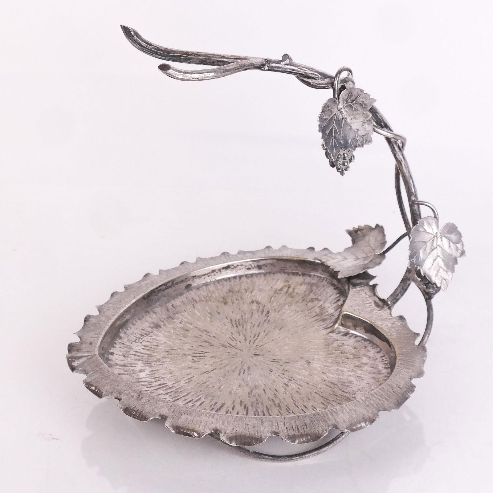 H & H Silver Plate Grape Hanger Auction