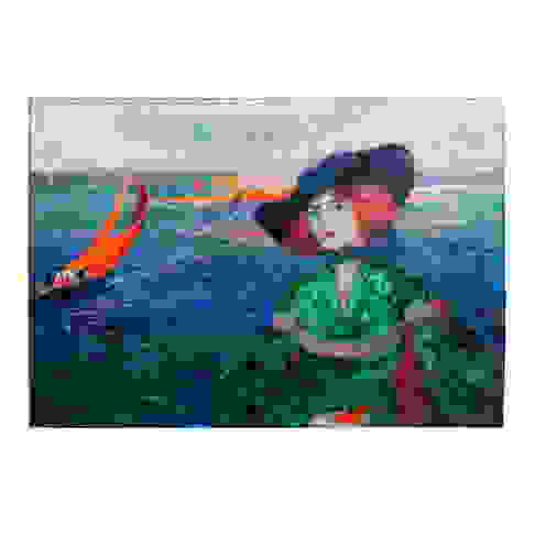 Jelka Rosen: Woman W/ Hat - Oil Painting Auction