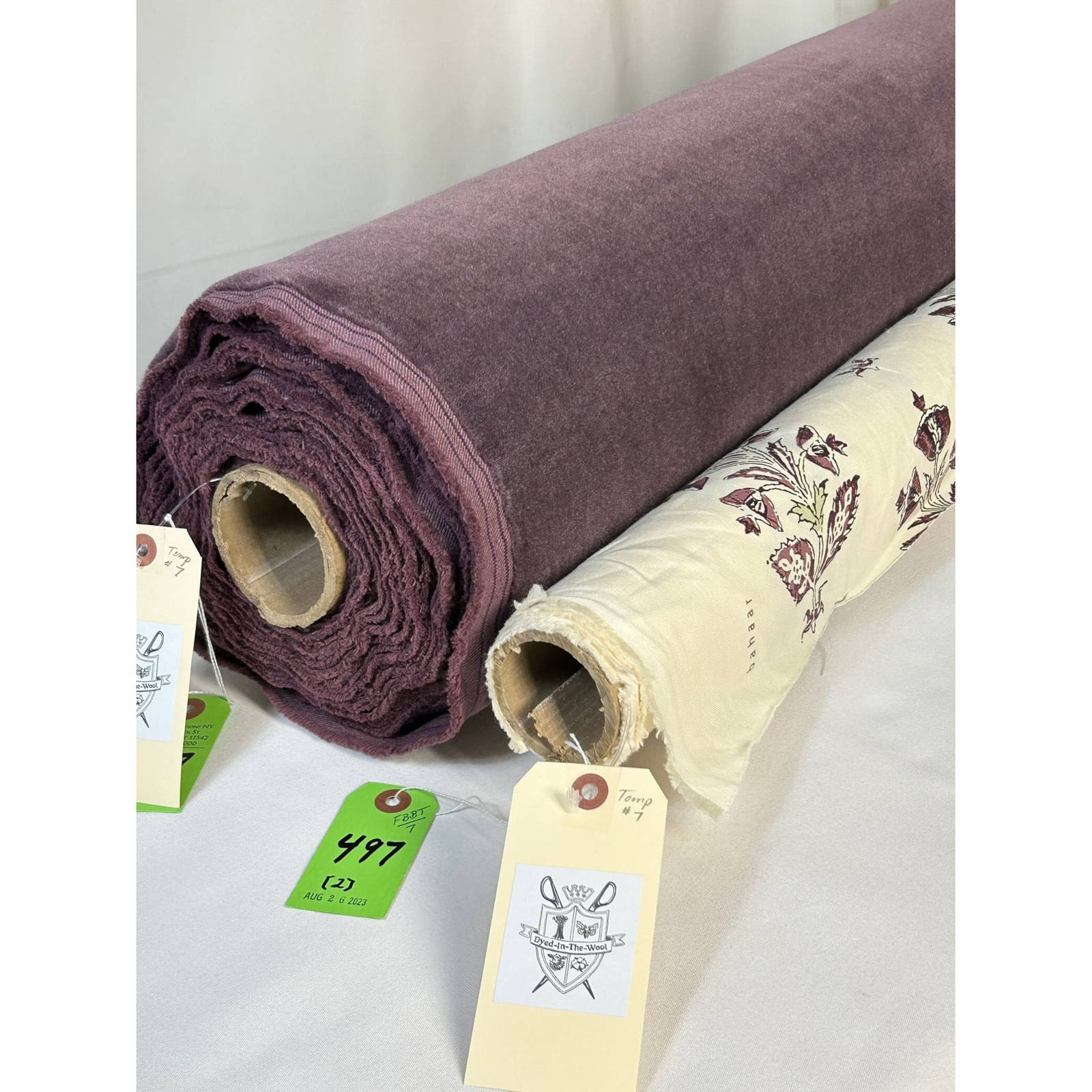 Namay Samay Print And Yoma Mohair Fabrics Auction