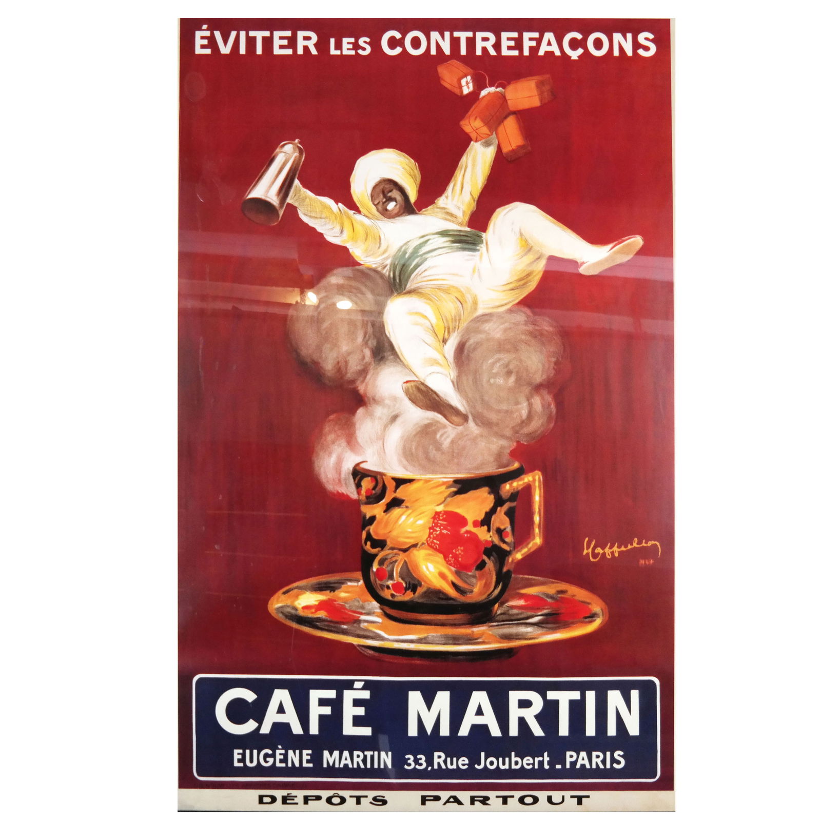 Cappiello: Poster - Cafe Martin, Digital Print Auction
