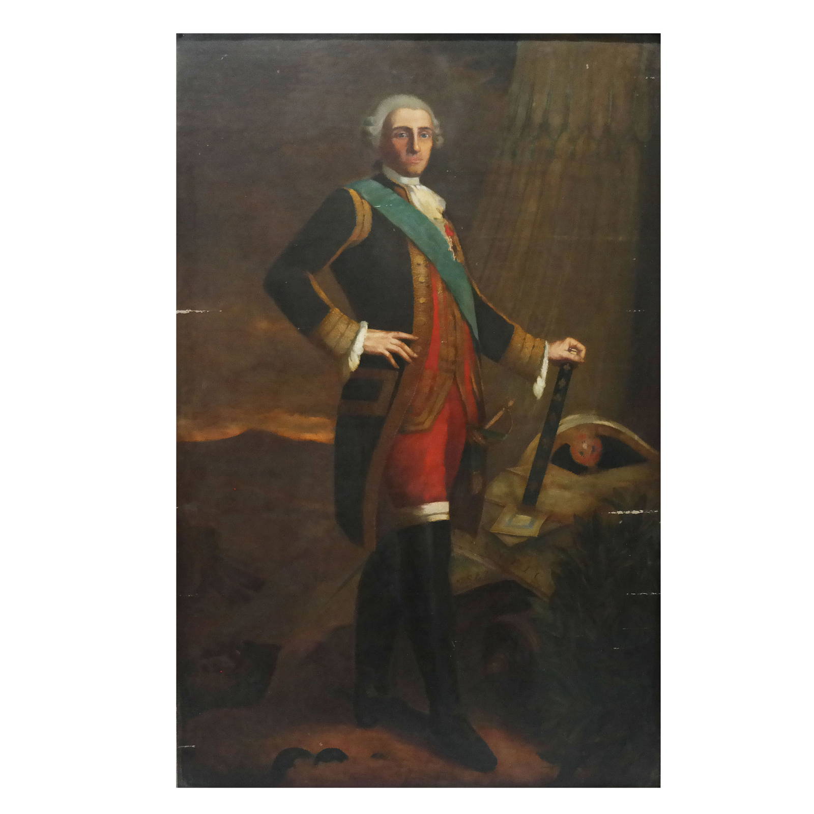 Large Portrait Of Louis Philippe Ii Auction