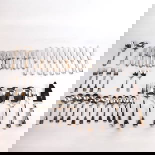 Christofle Silver Plate Flatware 84 Pcs.