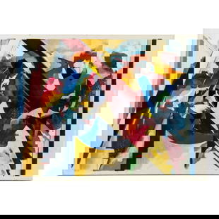 Harriet Sadow Geometric Abstract