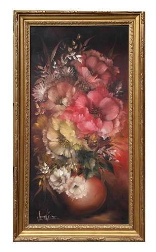 Jenkins: Floral Still Life Oil Painting