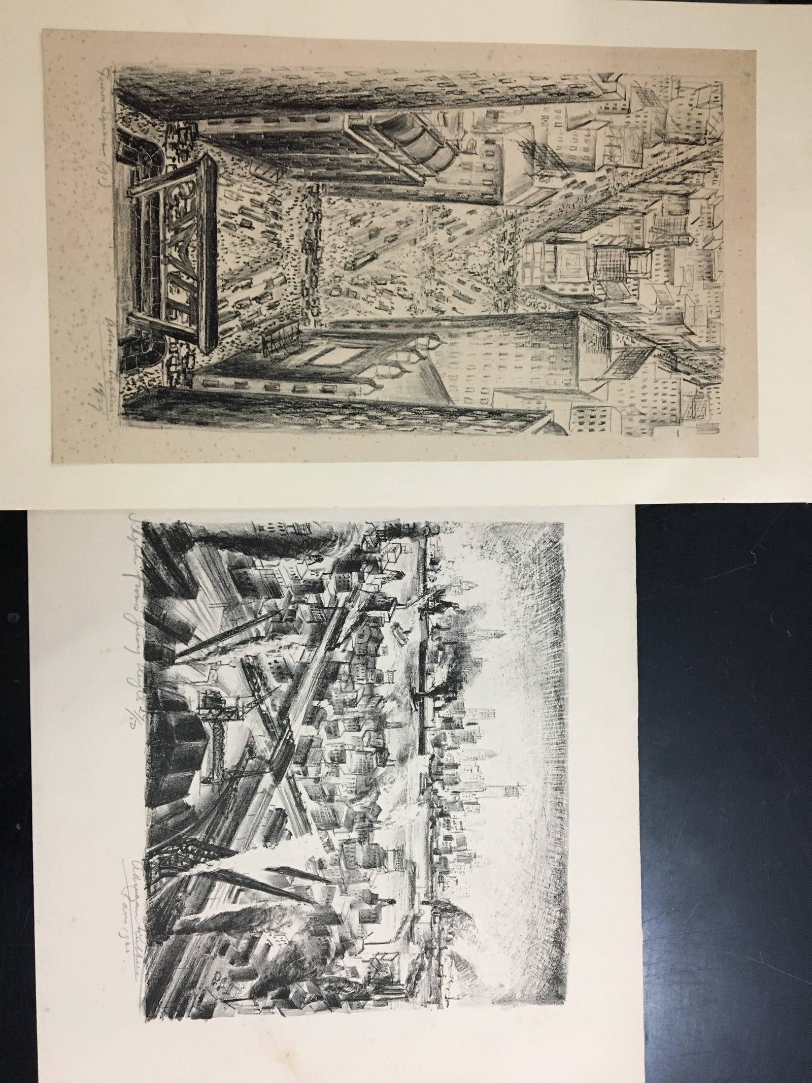 Adriaan Lubbers: Two Nyc Lithographs Auction