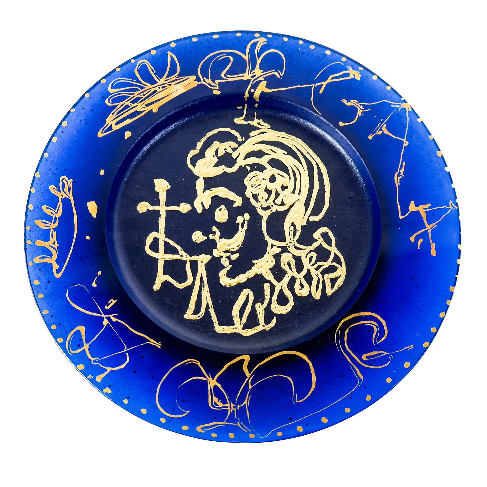 Salvador Dali: "triomphale" - Daum Plate Auction