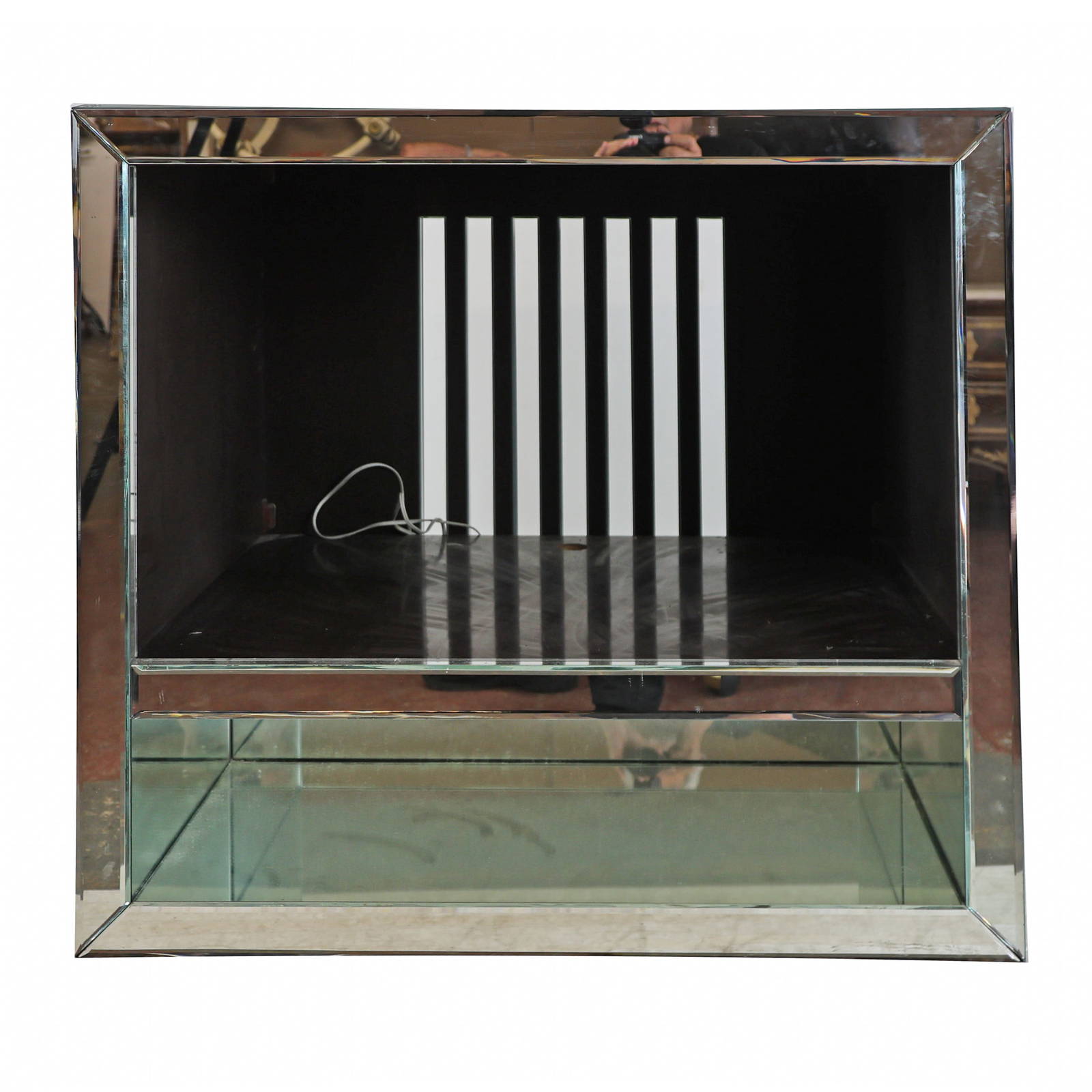 Custom Mirrored Television Case Auction