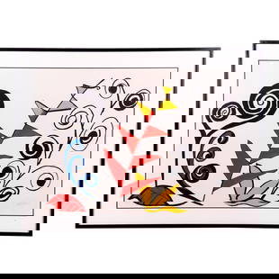 Alexander Calder (american, 1898 1976) 'les Quelles Degoulinante ...