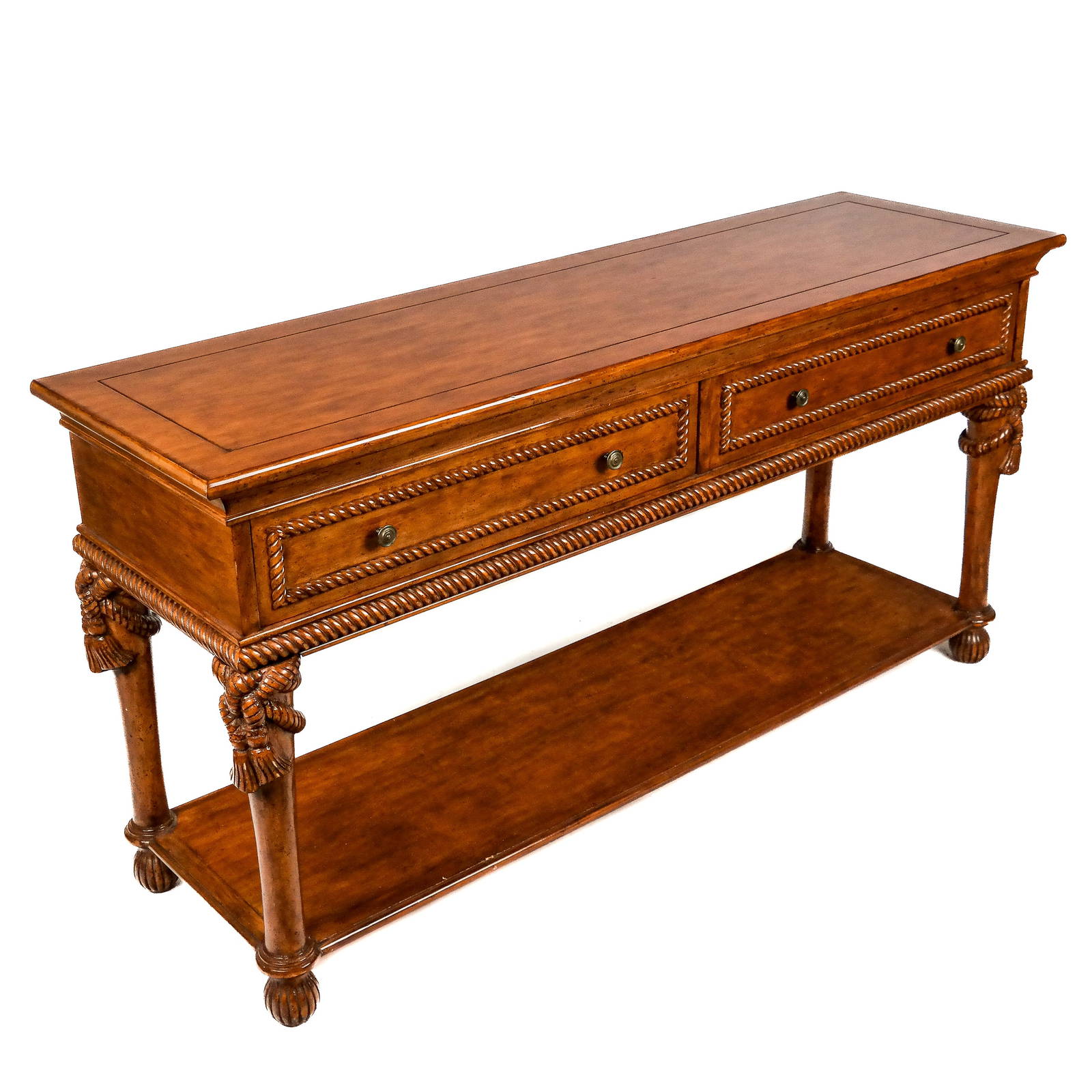 Modern Rope Detail Console Table Auction