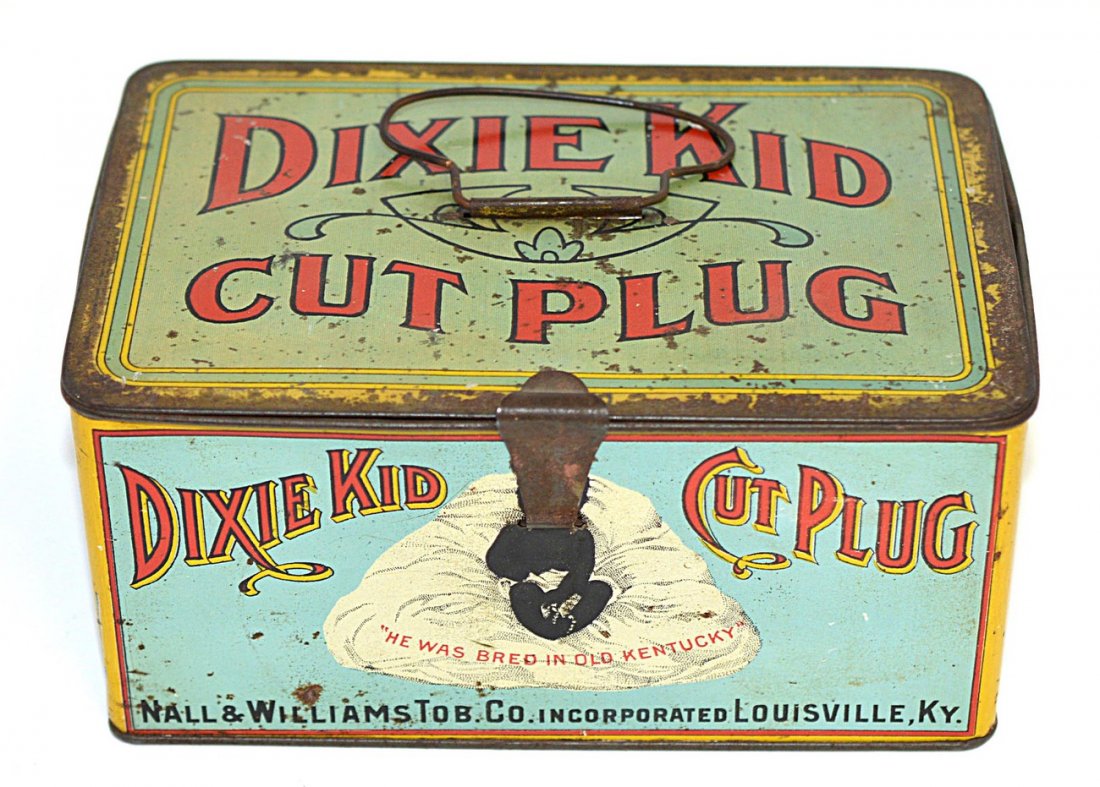 13: Dixie Kid Cut Plug Tobacco Tin