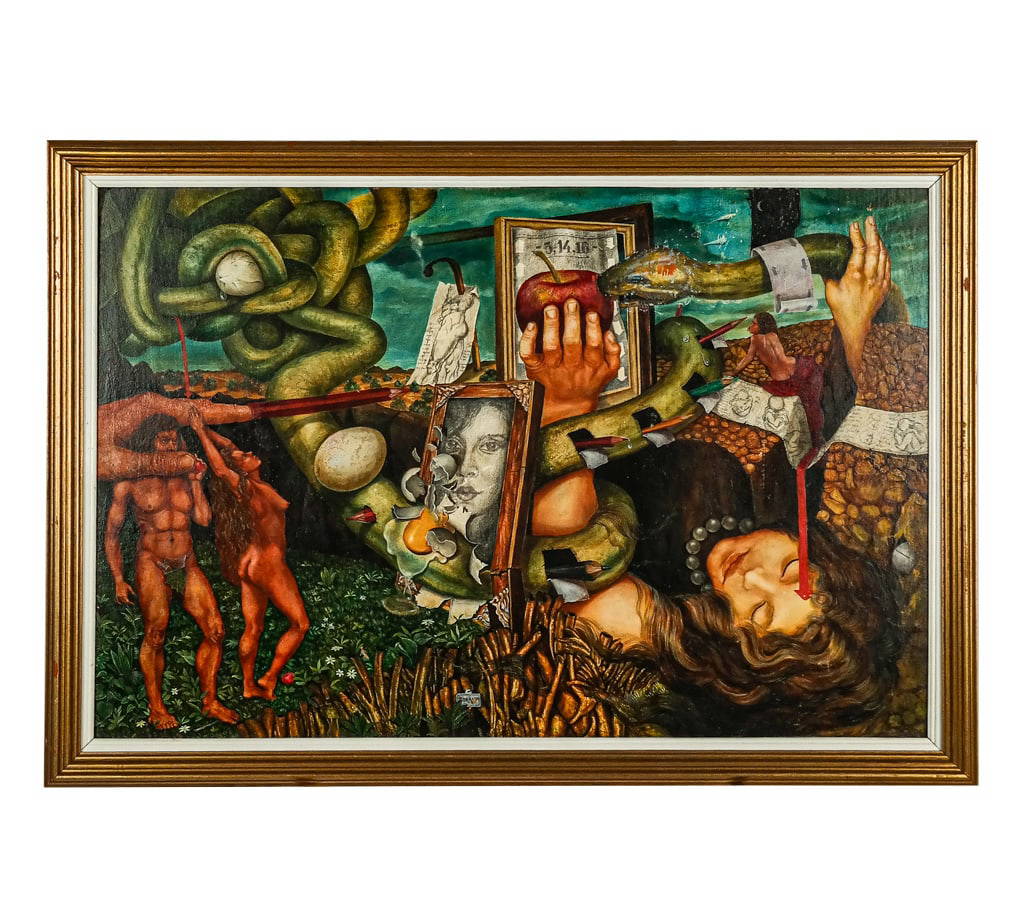 Eduardo Torassa: - "3.14.16" - Oil Painting Auction