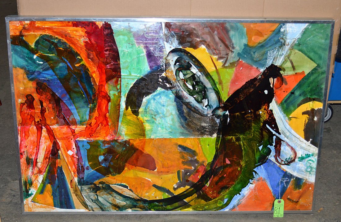 Robert Schechter Mixed Media Abstract Composition - Feb 16, 2013 ...