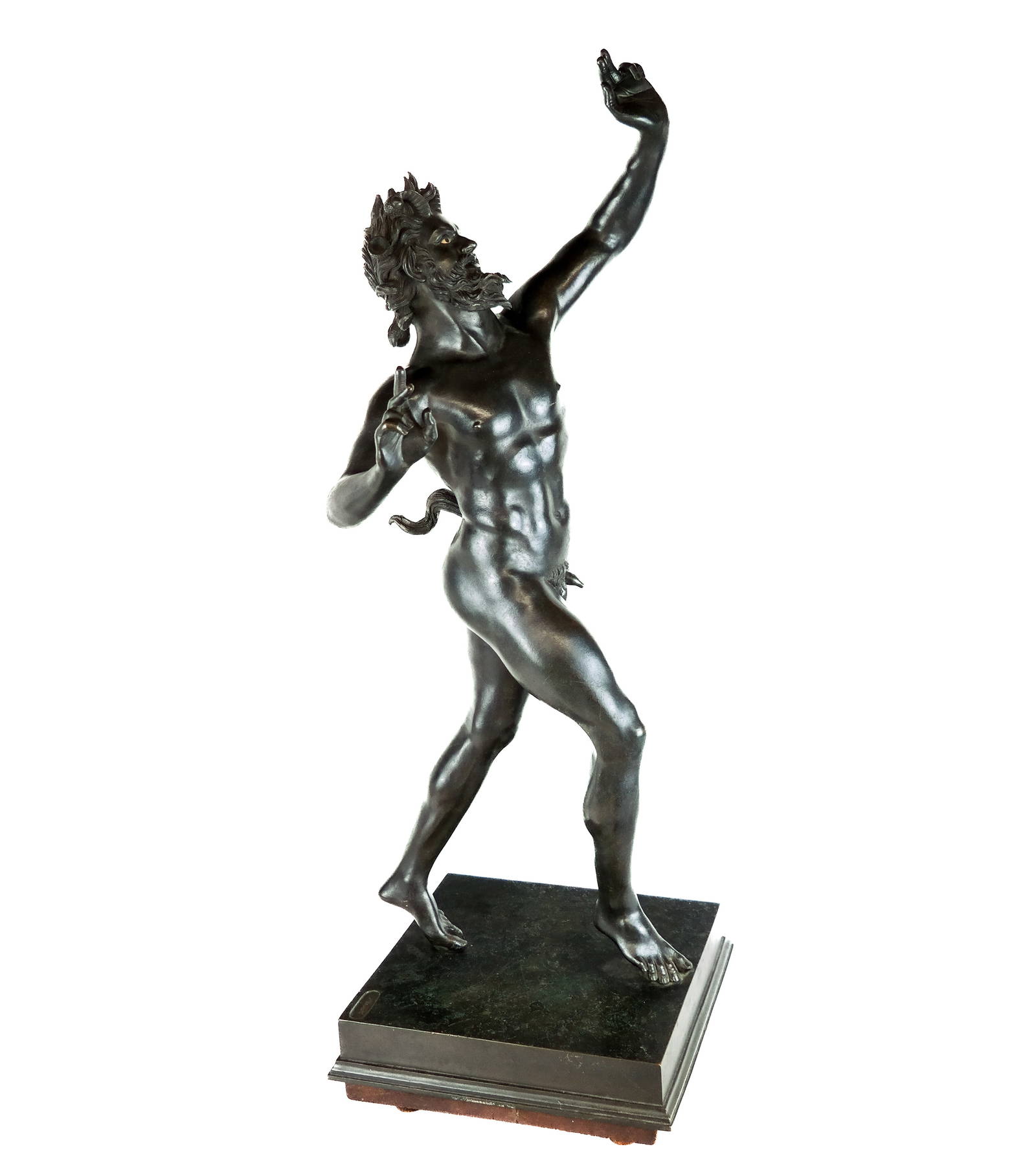 Musilli Bronze Figure Of Dancing Pan, 19th C. Auction