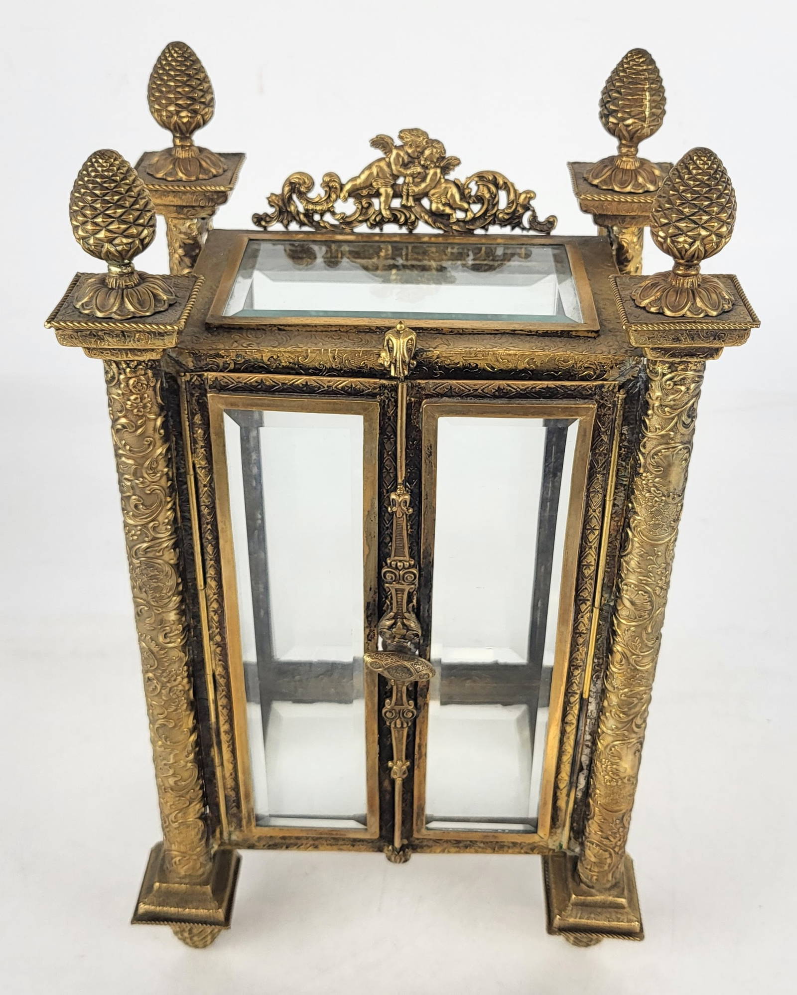 Pressed And Gilt Metal Reliquary Auction
