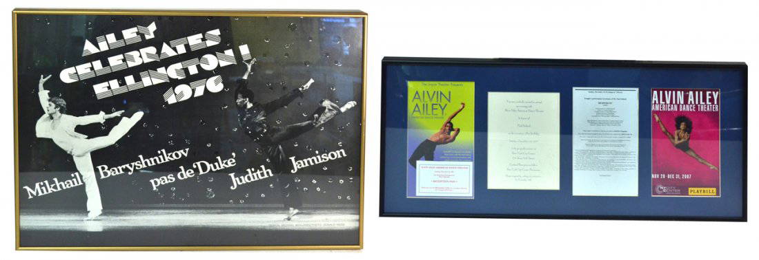 Two Alvin Ailey Posters
