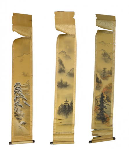 Vintage Japanese Scrolls