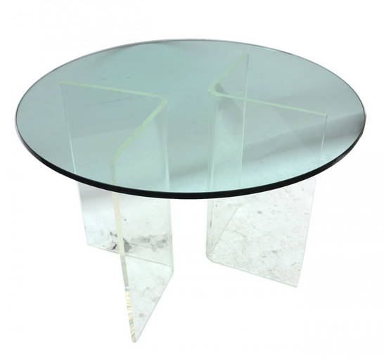 Lucite Table - Aug 16, 2014 | Roland NY in NY