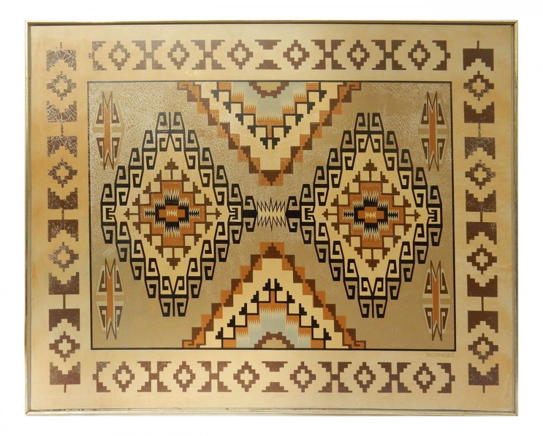 Natonichee Native American Screen Print