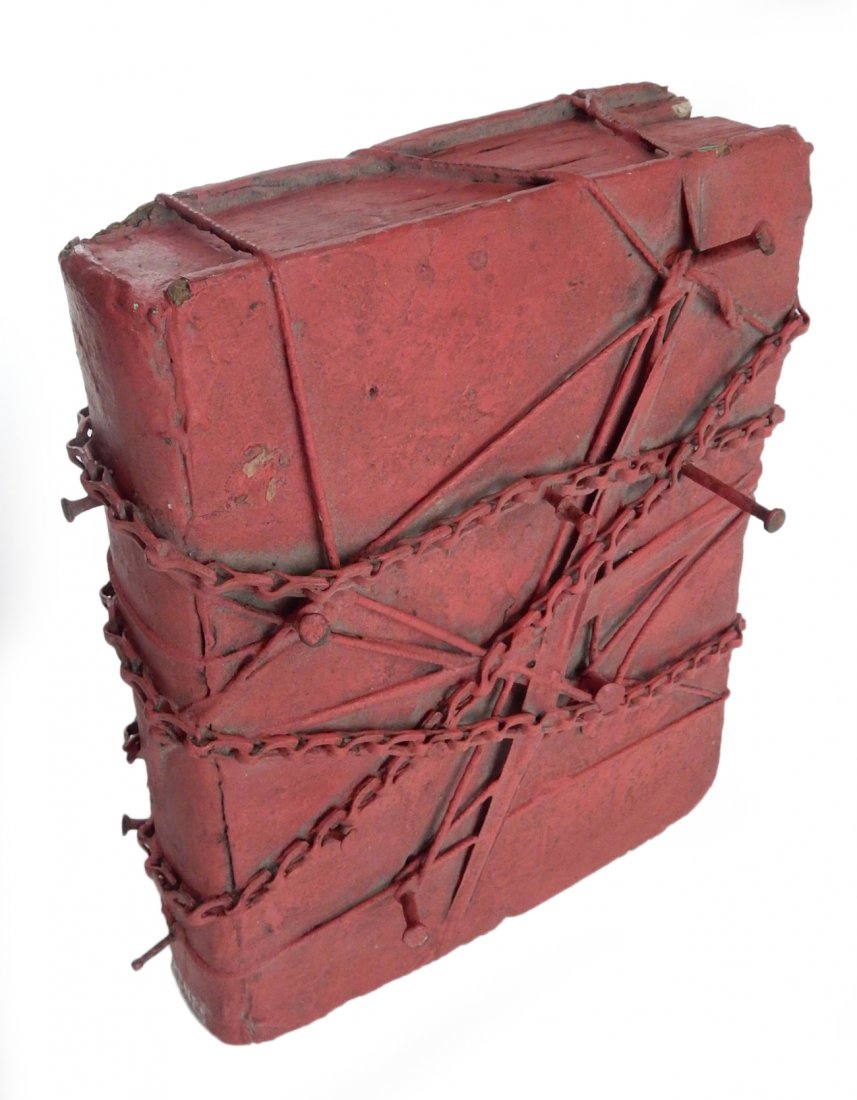 Barton Benes, "Red Book" Sculpture - Nov 18, 2014 | Roland NY in NY
