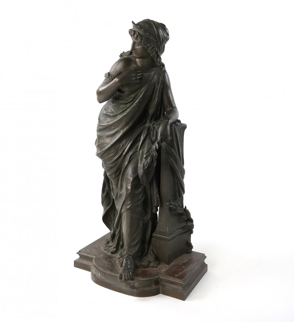 Math Moreau Classical Bronze Sculpture