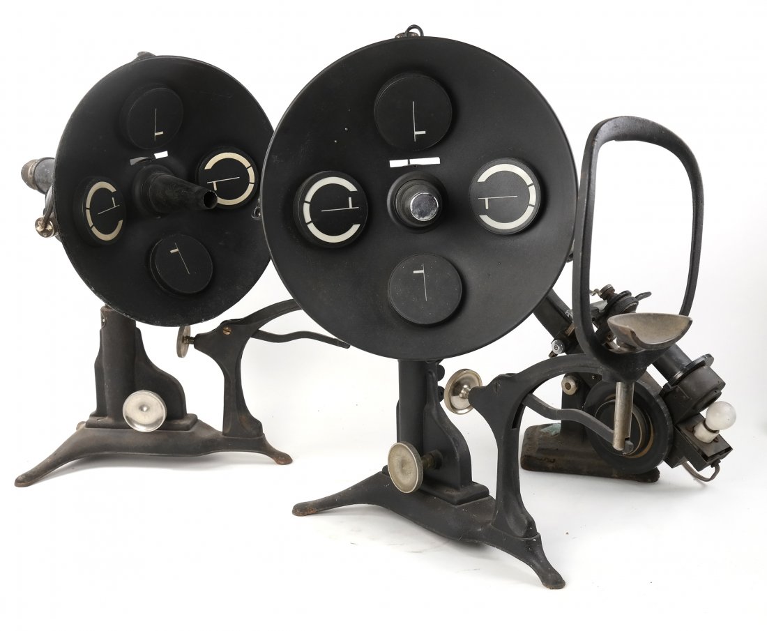 Vintage Optometry Equipment, Microscope