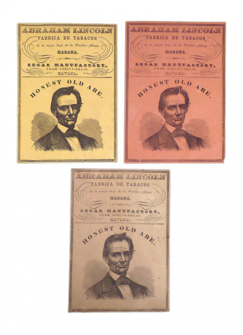 Lincoln - Cigar Box Labels (3)