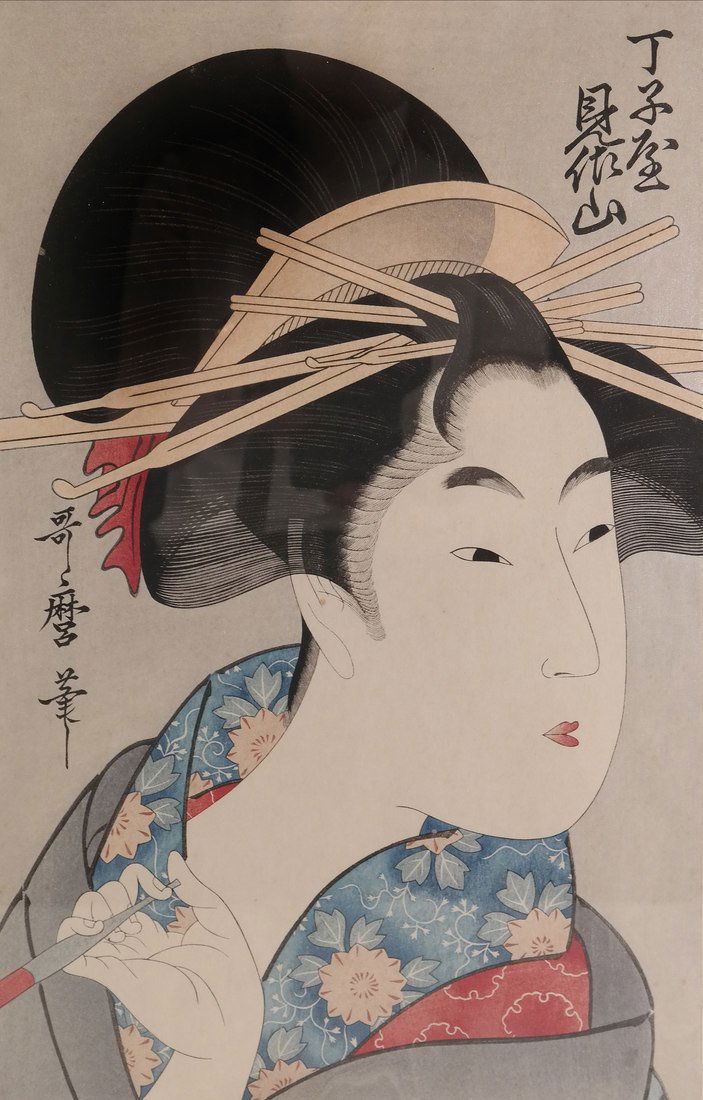 Kitagawa Utamaro, Geisha - Apr 02, 2016 | Roland NY in NY