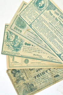 Political "greenback" Party Advertisement.