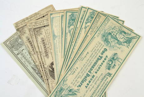 Political "greenback" Party Advertisement.