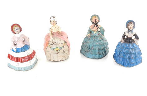 National Foundry Victorian Lady Cast Iron Doorstop