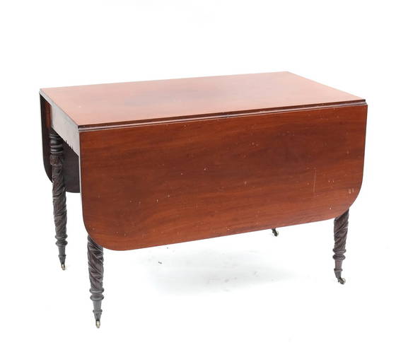 American Federal Style Drop Leaf Table