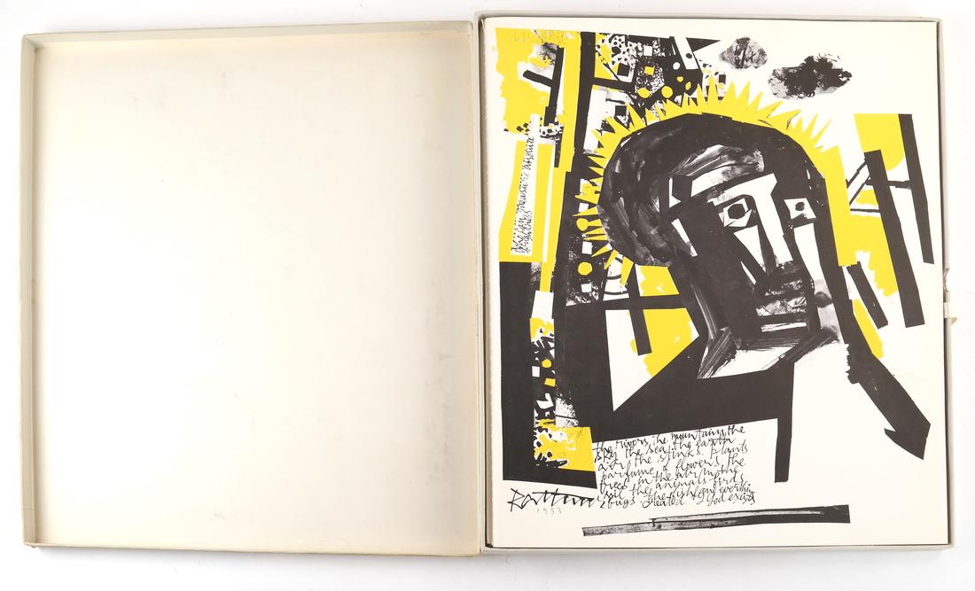 Abraham Rattner, Folio Of Lithographs