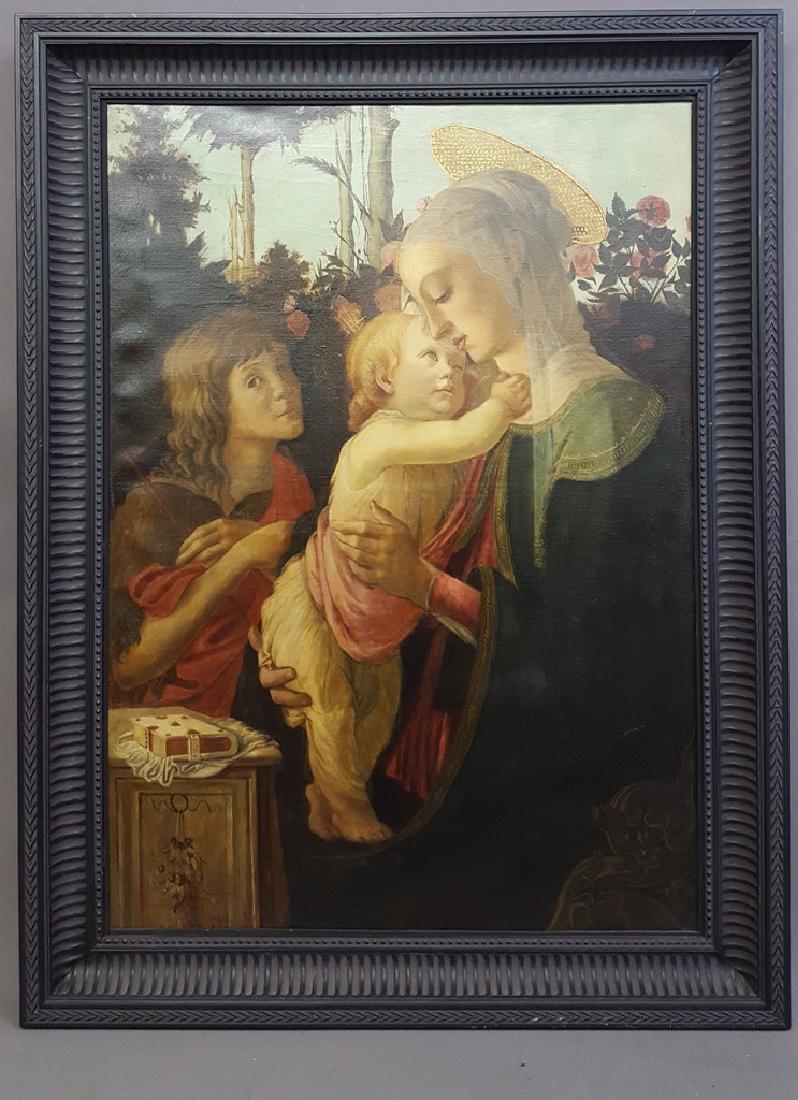 19th Century Oil on canvas (Georg Raab 1821-1885)