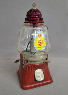 Asco "hot Nut Vendor" Peanut Vending Machine.