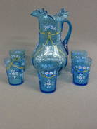 Hand Painted Victorian Lemonade Set - Jul 20, 2013 | Old Barn Auction ...