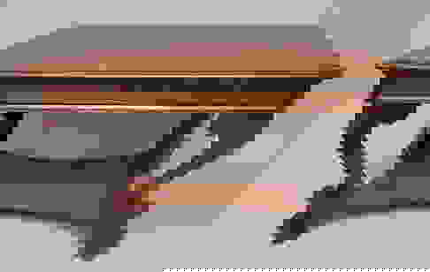 Circa 1910 1/4 Cut Solid Oak Library Table With Drawer Signed ...