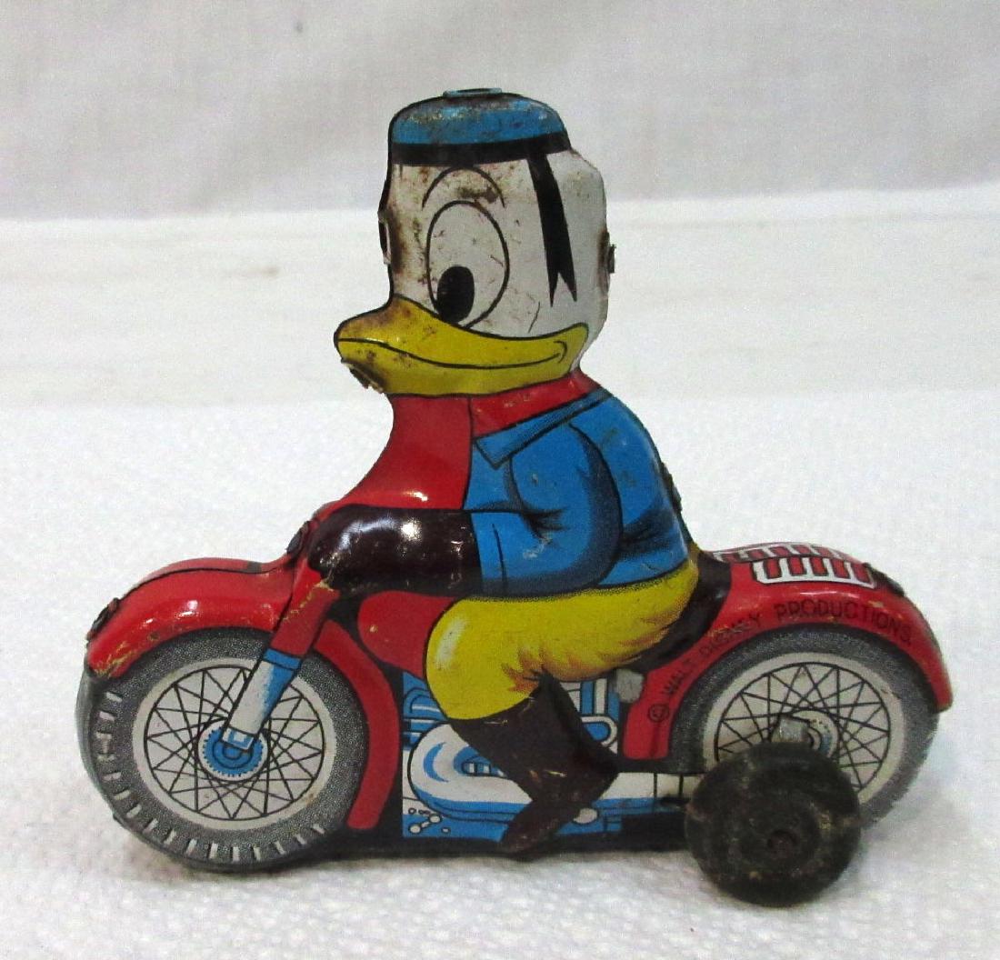 Line Mar Donald Duck Motorcycle