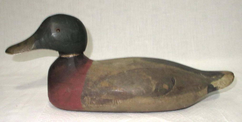 Wooden Tule Lake Duck Decoy