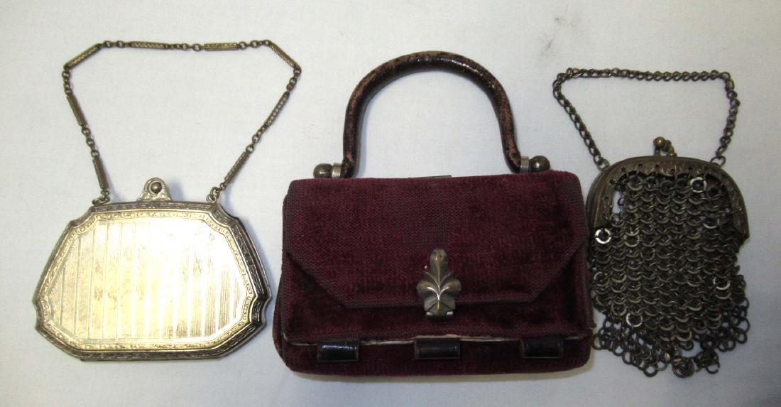 Late 1800's 3pc Victorian Coin Purses
