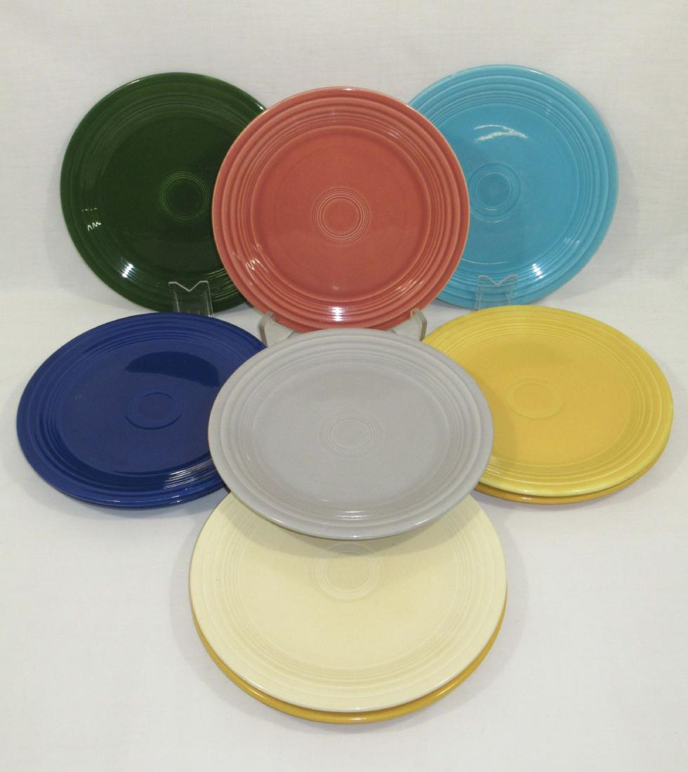 10 Fiesta Dinner Plates