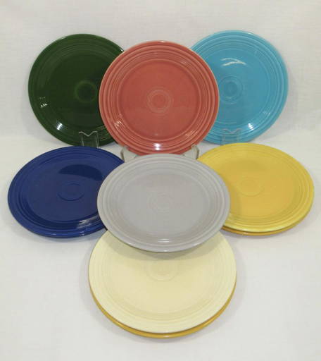 10 Fiesta Dinner Plates