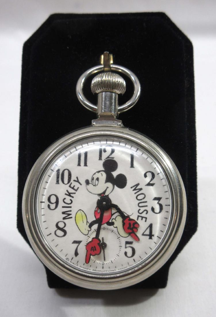 Walt Disney Prod. Mickey Mouse Pocket Watch