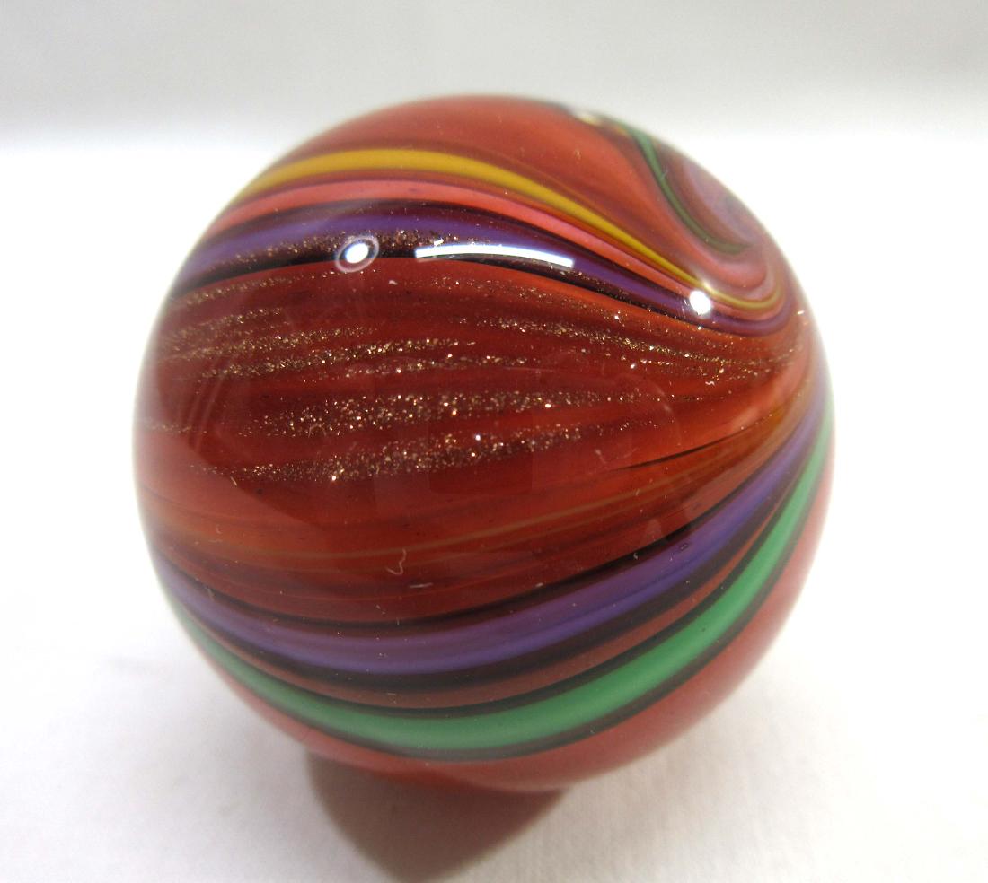 1 1/2" Handmade Lutz Marble