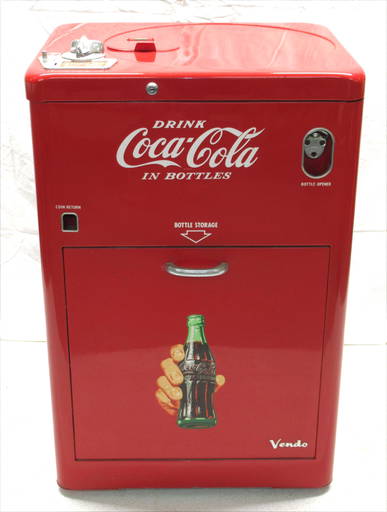 Vendo 5 Cent Coke Machine, Working