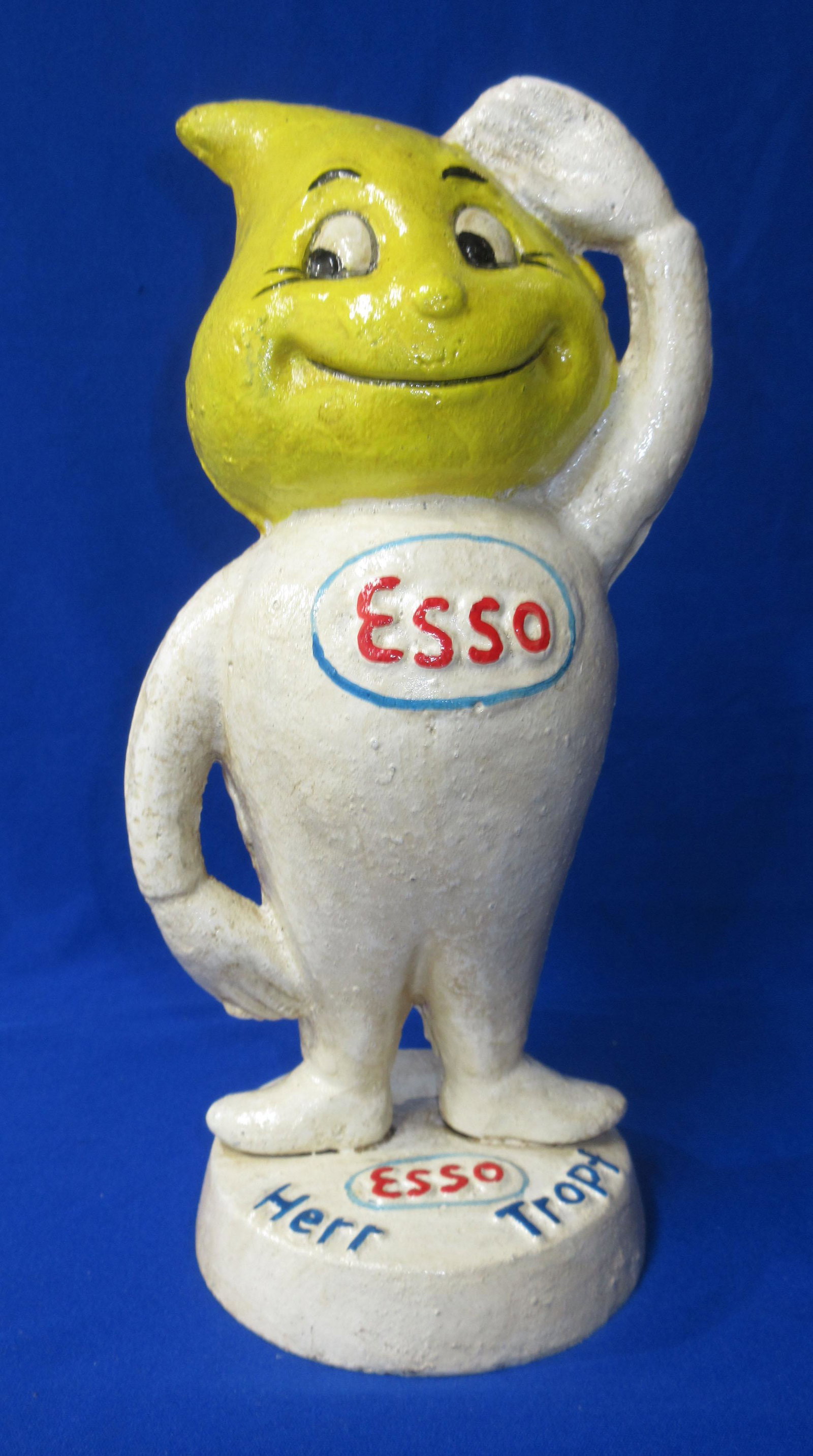 Cast Iron Esso Coin Bank