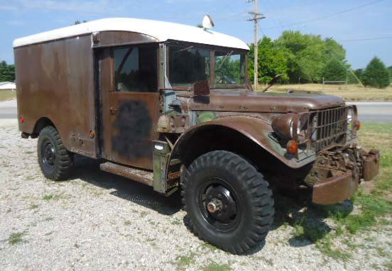 225A: 1953 Dodge M43 Army Ambulance